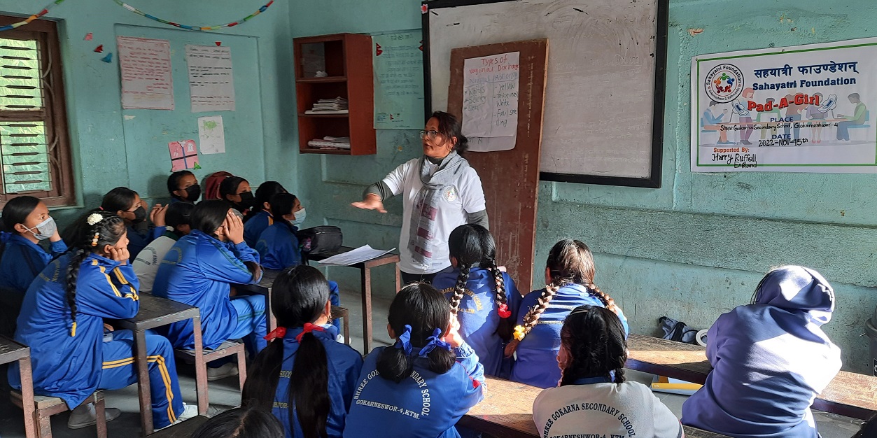 Pad-A-Girl (PAG) - Sahayatri Foundation