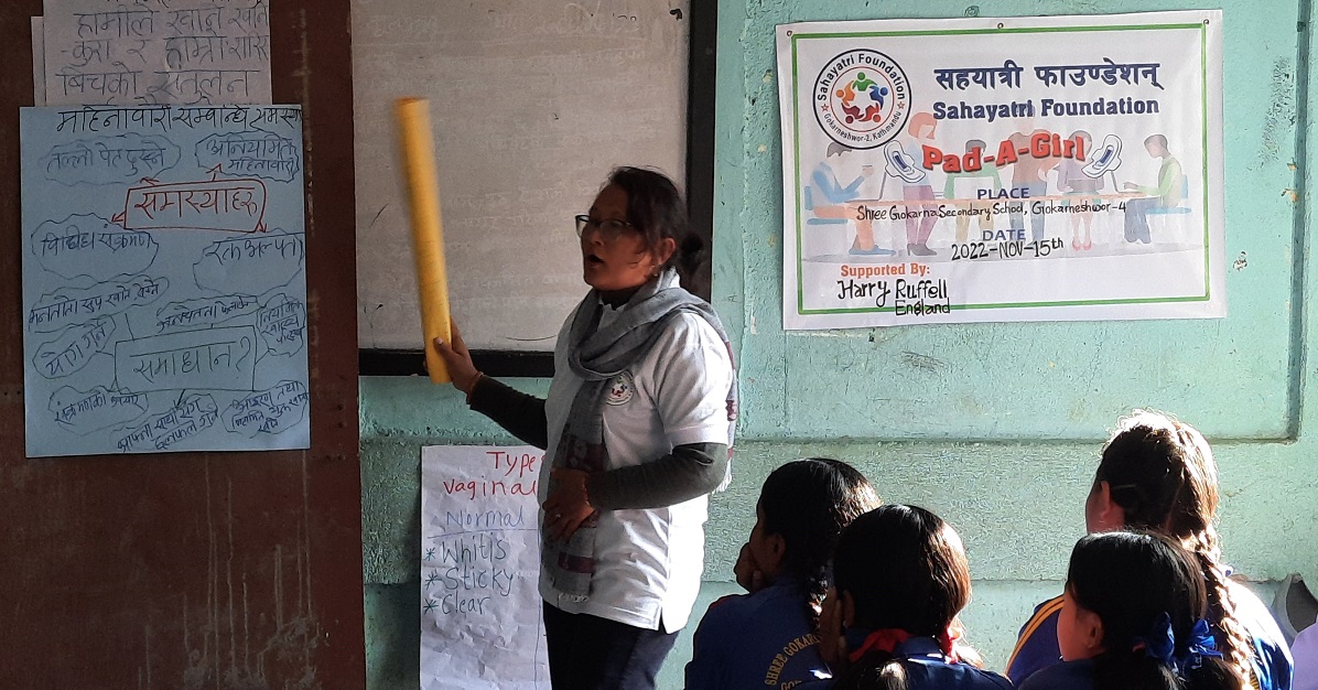 Pad-A-Girl (PAG) - Sahayatri Foundation